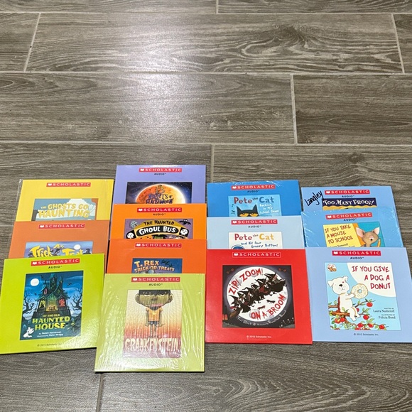 Scholastic | Other | 3 Scholastic Childrens Book Collection On Cds ...